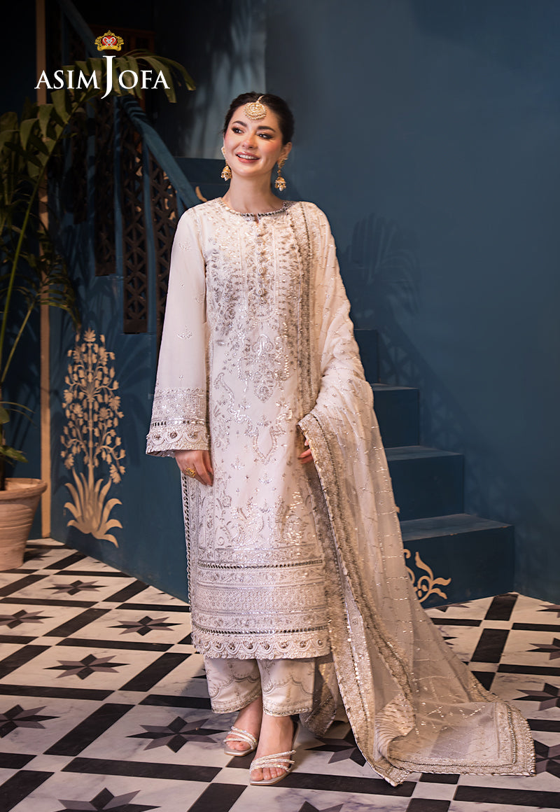 Asim Jofa AJFI-08 Jaan-E-Jahan Chiffon Collection 2024 – Sara Clothes