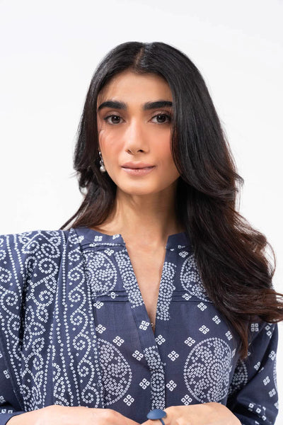 Alkaram FW-41-1-24-Ink Blue Winter Collection 2024 – Sara Clothes