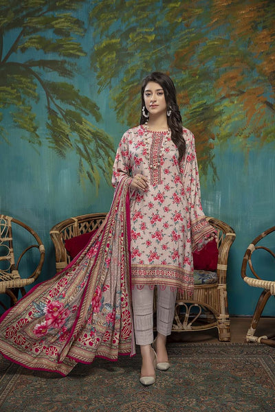 Adan Libas Chanting Dpl Poshak Linen 2021 – Sara Clothes