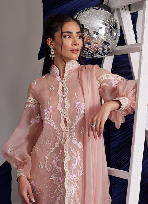 Farah Talib Aziz Piper Blush Shirt And Dupatta Luna Eid Edition 2025 ...
