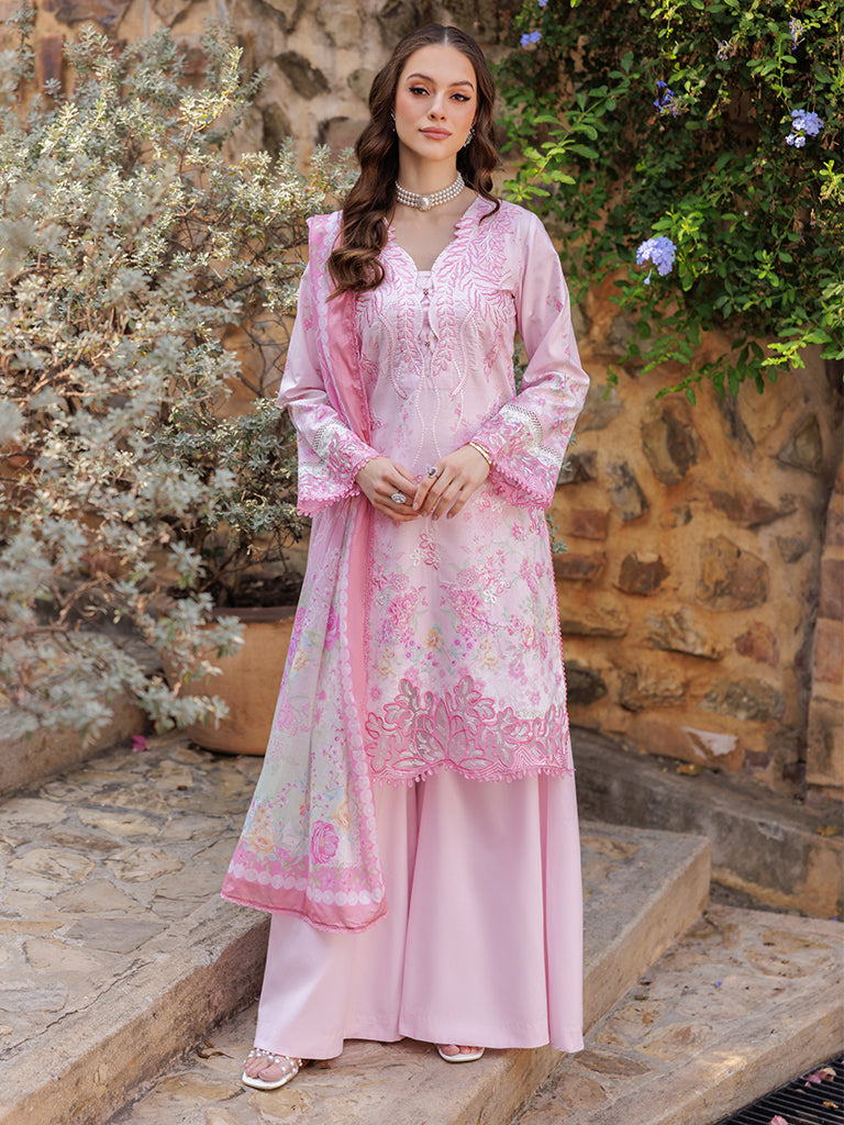 Raj Bari Design # 07 Floral Symphony Lawn 2025 – Sara Clothes