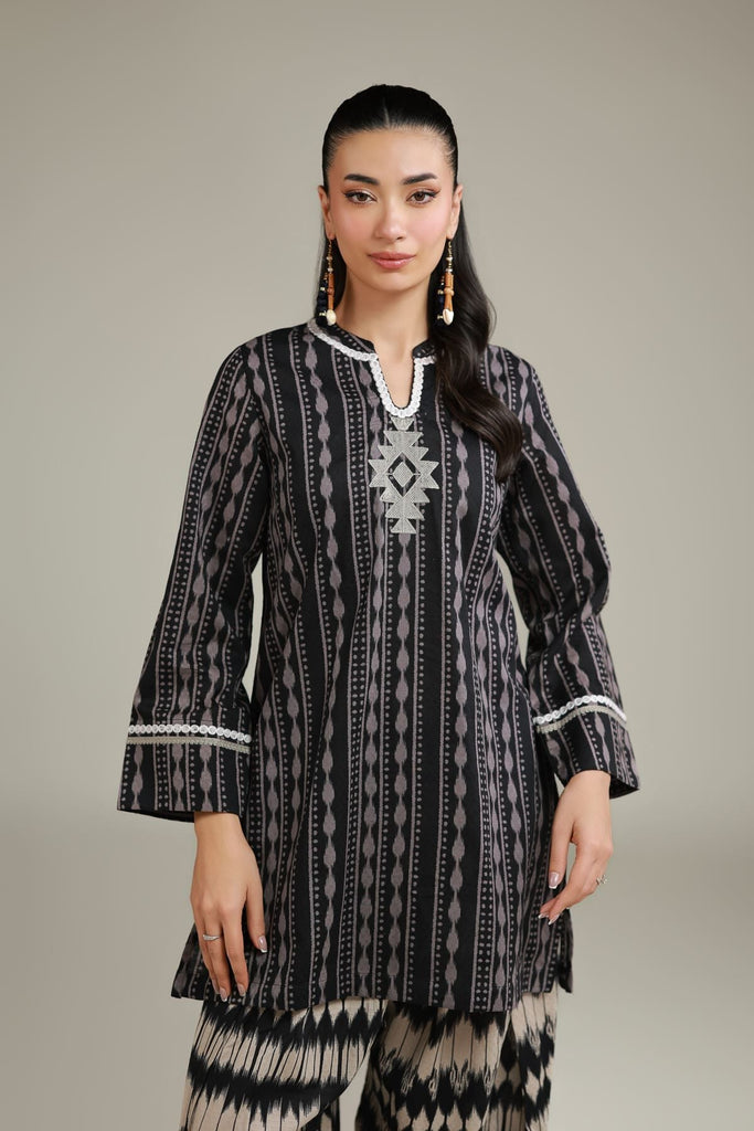Khaadi 1-26-132-A-A-VG_MULTI Monochrome Edit 2026 – Sara Clothes
