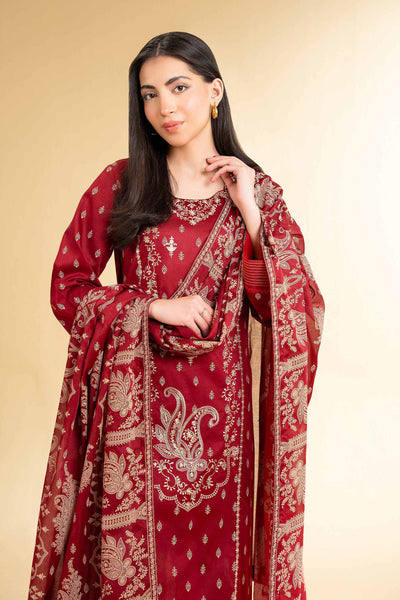 Nishat Linen 3 Piece - Paste Printed Embroidered Suit - 42501813 Embro ...