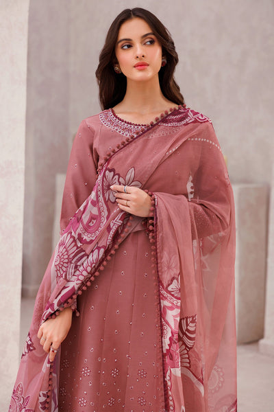 Farasha Pink Whisper Bahar 2025 – Sara Clothes
