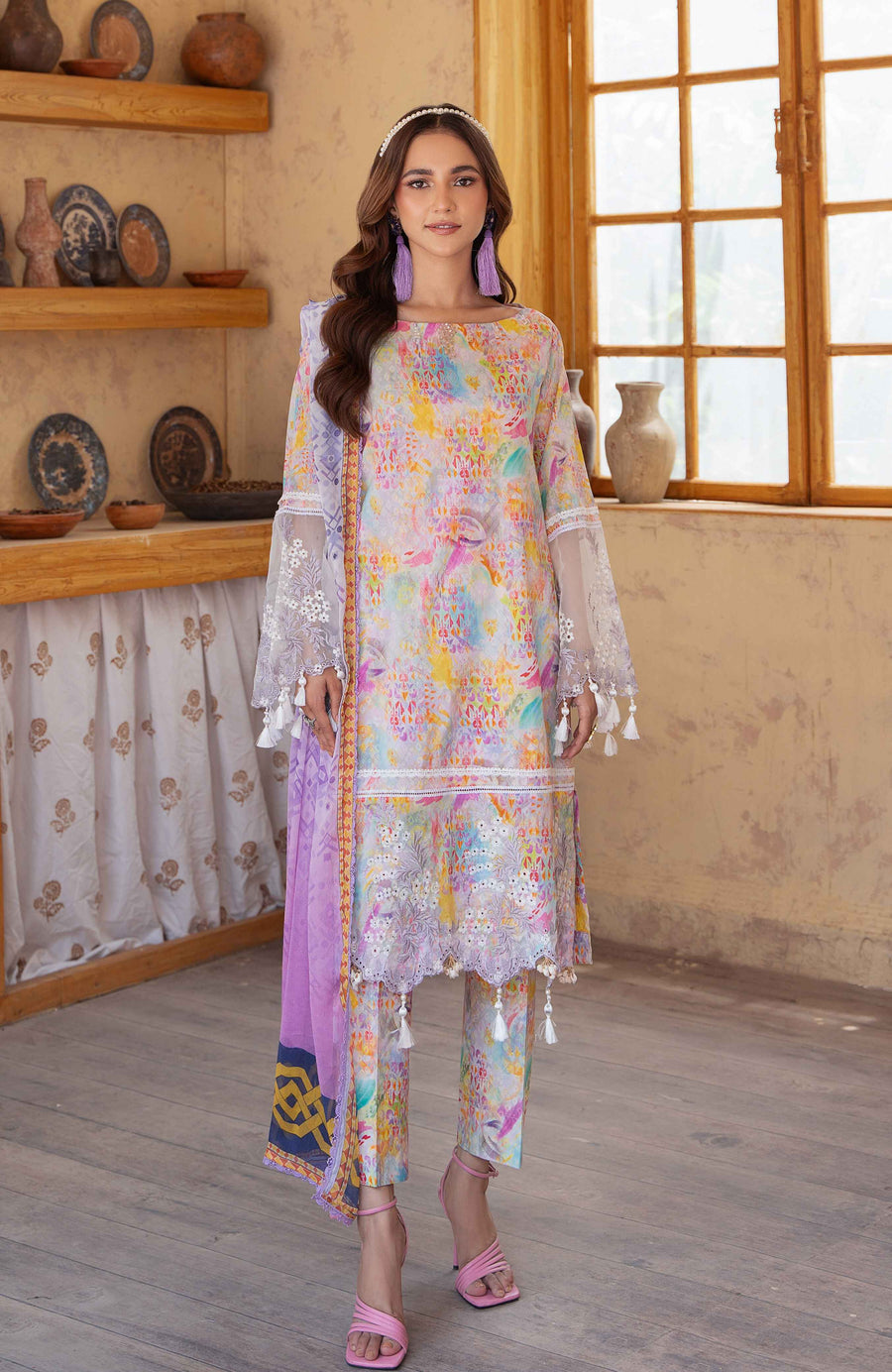 Alzohaib SPK-25-09 Sunshine Bloom Printkari 2025 – Sara Clothes