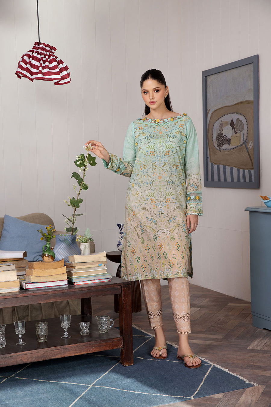 Sobia Nazir SN Basics 2PC Design 2B SN Basics 2PC 2024 – Sara Clothes