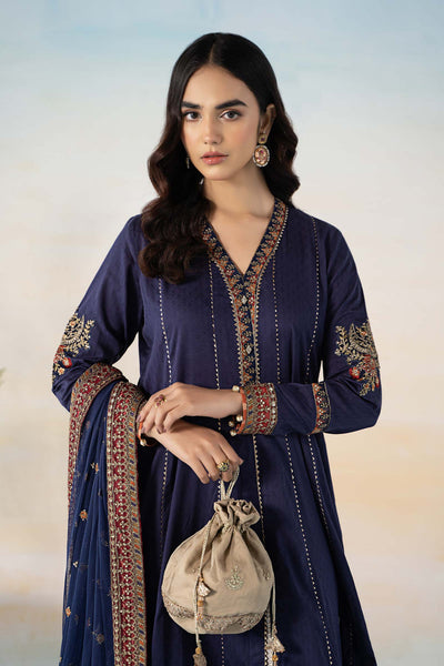 Maria B DWE2455-ESM-BLU Casuals Eid Pret 2024 – Sara Clothes