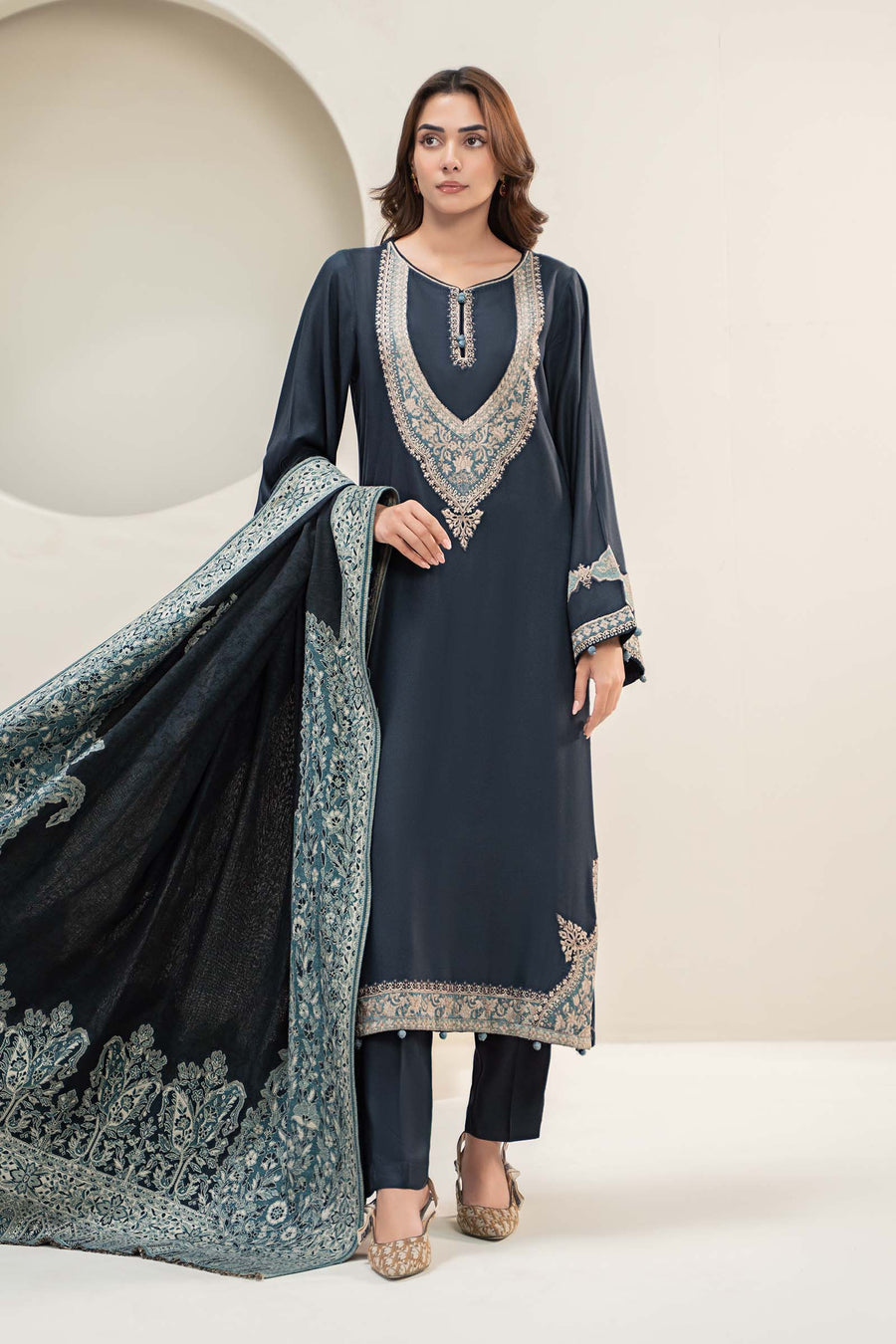 Maria B DW-W24-102 Casual Pret 2024 – Sara Clothes