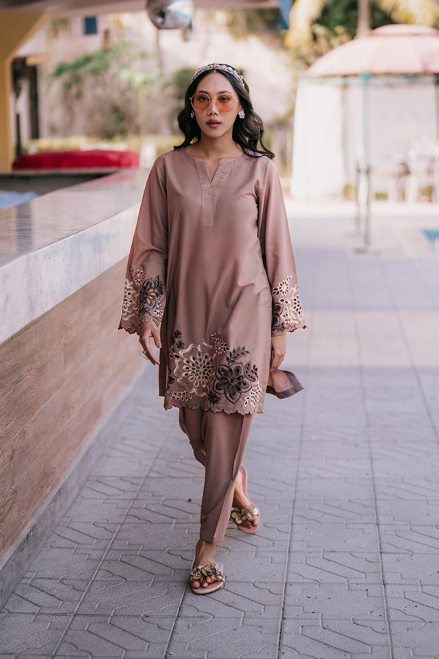 Azure Frosted whisper Chic Essentials 2025 – Sara Clothes