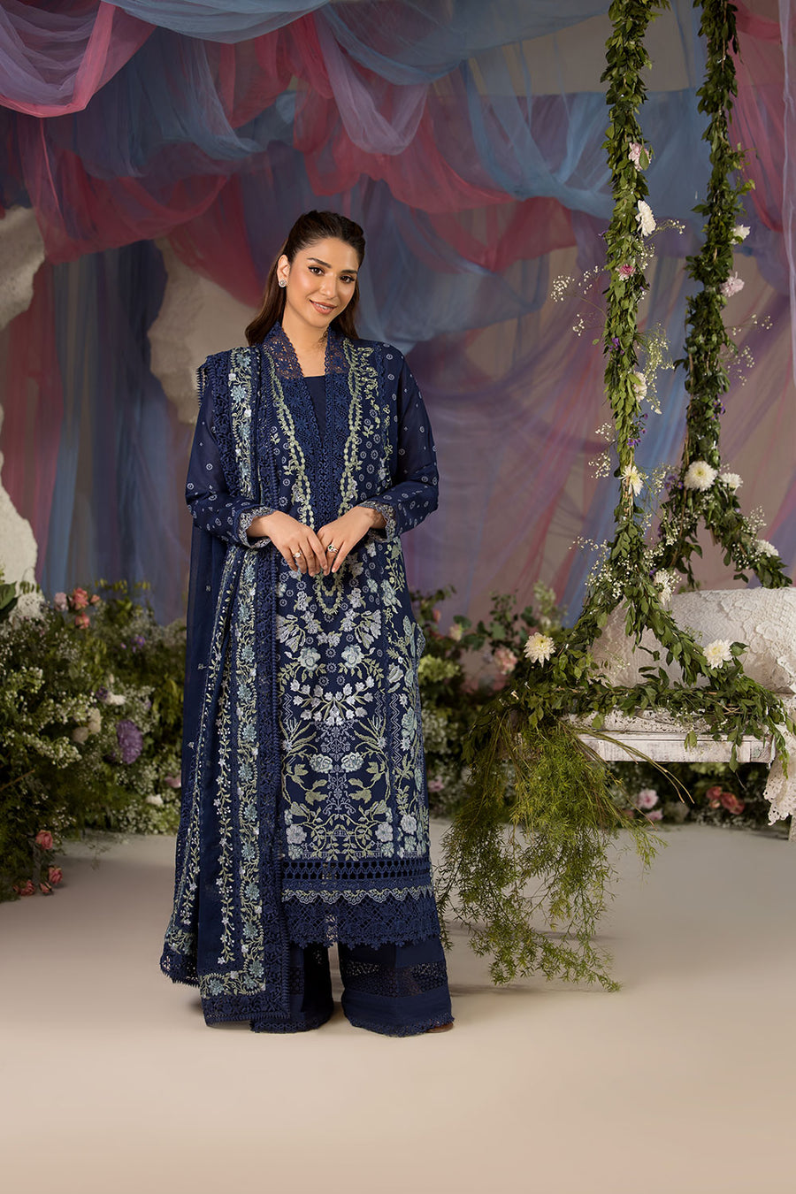 Sobia Nazir Design 8A Luxury Lawn 2025 – Sara Clothes