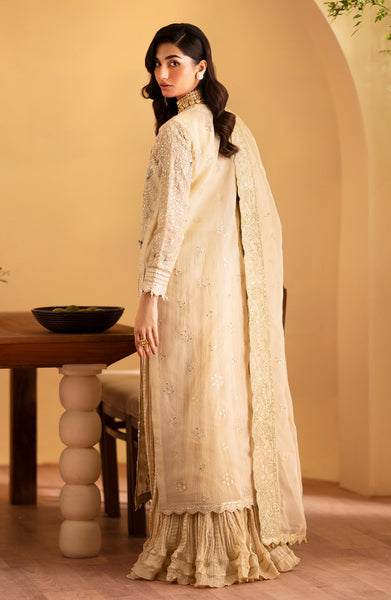 Zafia Chiffon Unstitch | Emaan Adeel | Sara Clothes