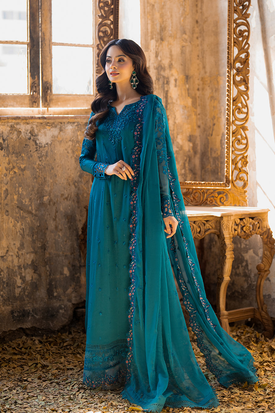Azure Mystic Teal Ensembles 2025 – Sara Clothes
