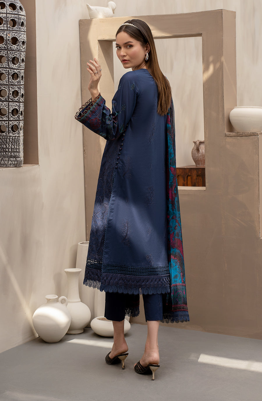 Zarif ZFL 08 Seemal Festive Lawn Collection 2024 – Sara Clothes