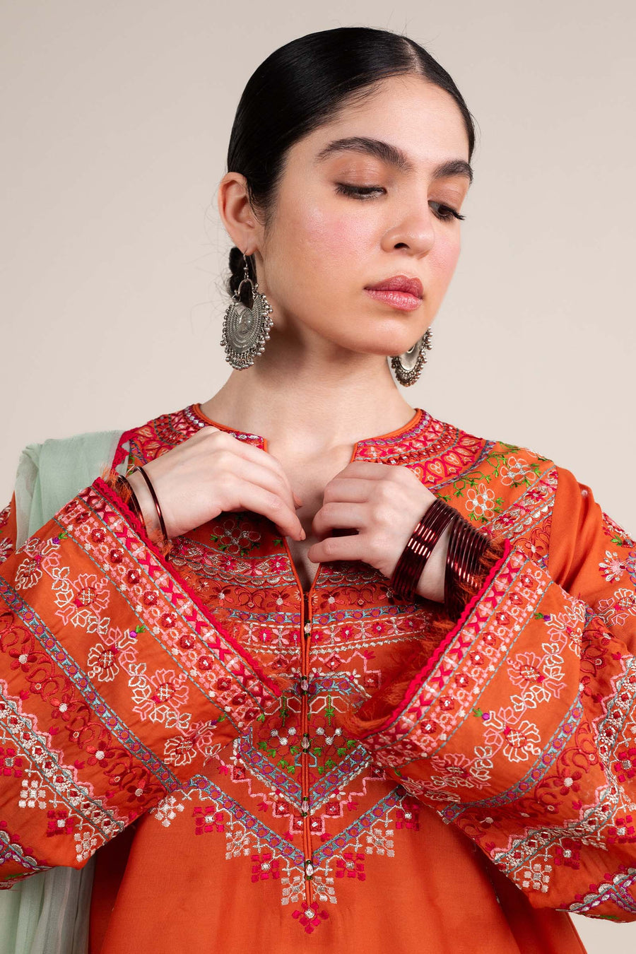 Zara Shahjahan SL-Lamia-7A Lawn Prets 2024 – Sara Clothes