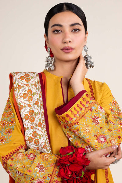 Zara Shahjahan SL-Sandal-10A Lawn Prets 2024 – Sara Clothes