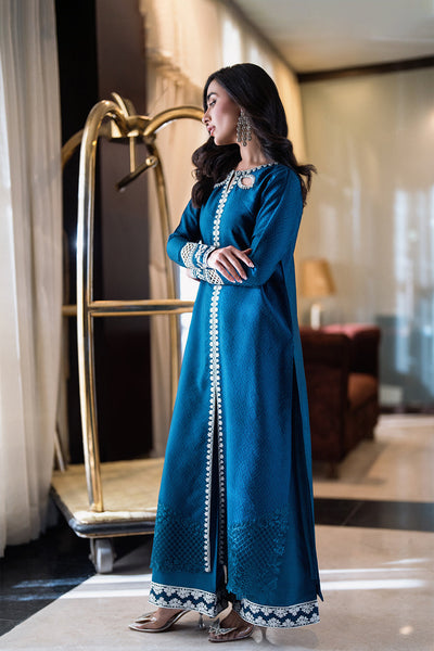 Azure Teal Serenity Vogue BY Ahmed Patel 2025 – Sara Clothes