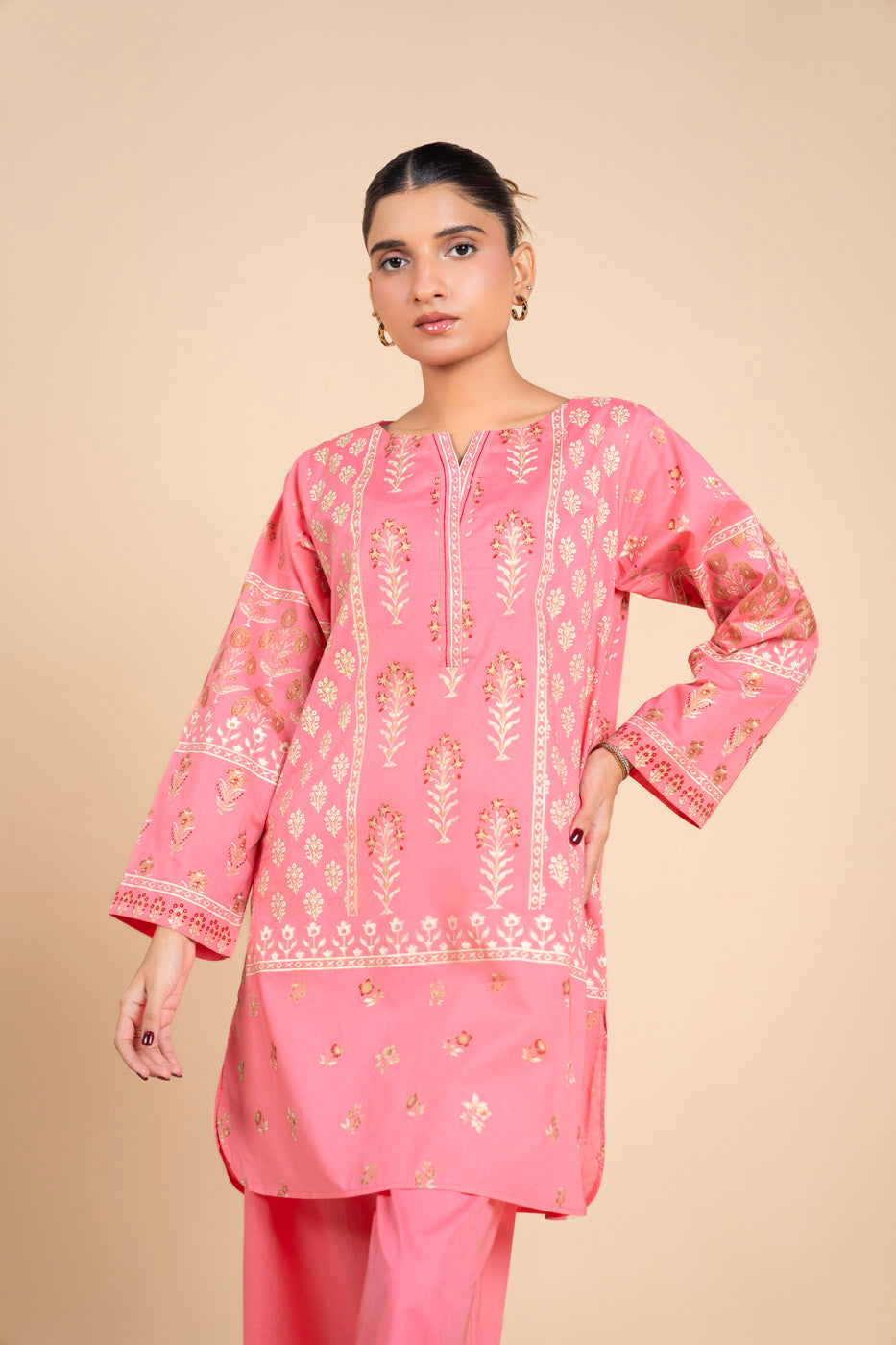 Alkaram GFSU6040-Pink Hello Winter Woman 2026 – Sara Clothes