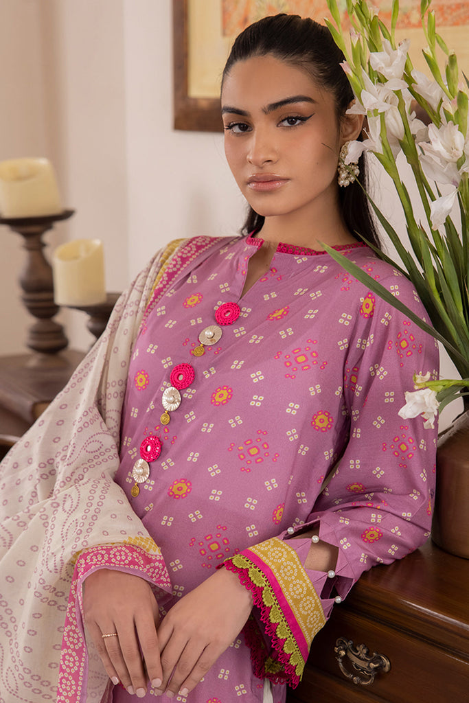 Zellburry Shirt Dupatta - 1614 Essential Summer Lawn Collection 2024 ...