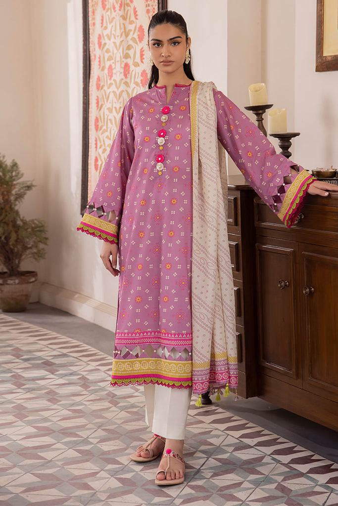 Zellburry Shirt Dupatta - 1614 Essential Summer Lawn Collection 2024 ...