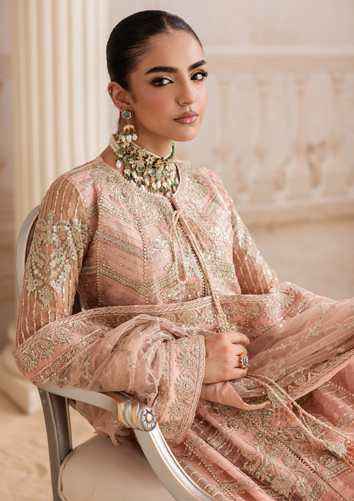 AIK Atelier Look B2605 Aik Shaam Vol 2 2026 – Sara Clothes