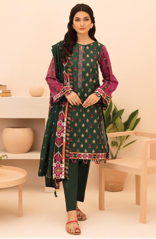 Orient OTL-21-222 U GREEN Rustaye Cambric 2021 – Sara Clothes