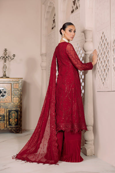 Alizeh DUA-V01D03B- SYLVI ( RED ) Dua Vol 1 – Sara Clothes