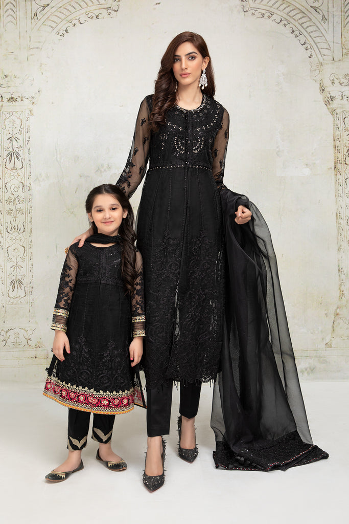 Maria B Black MKS-EF21-25 Mommy & Me 2021 – Sara Clothes