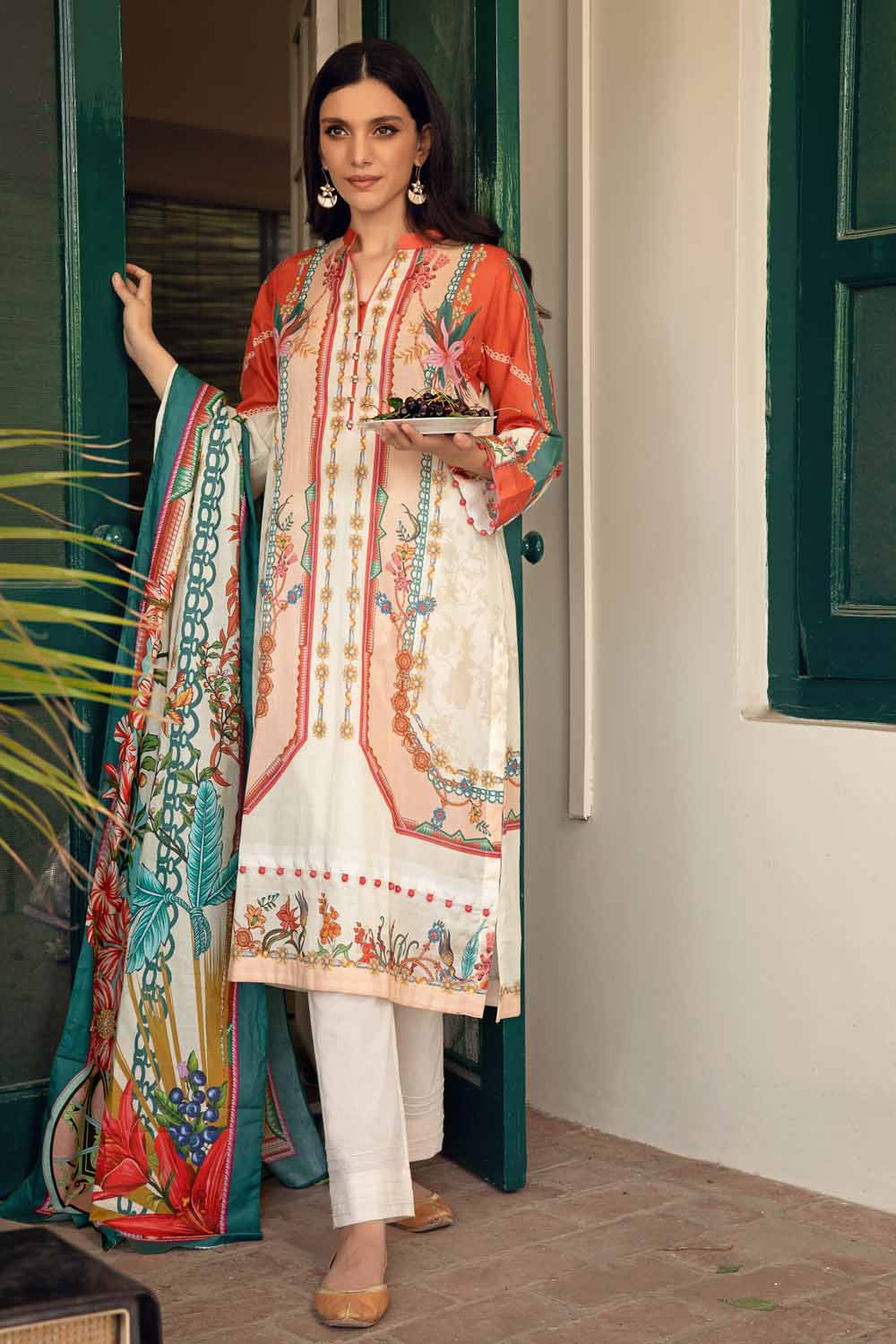 Gul Ahmed CL-12513 B Cambric Midsummer 2021 – Sara Clothes