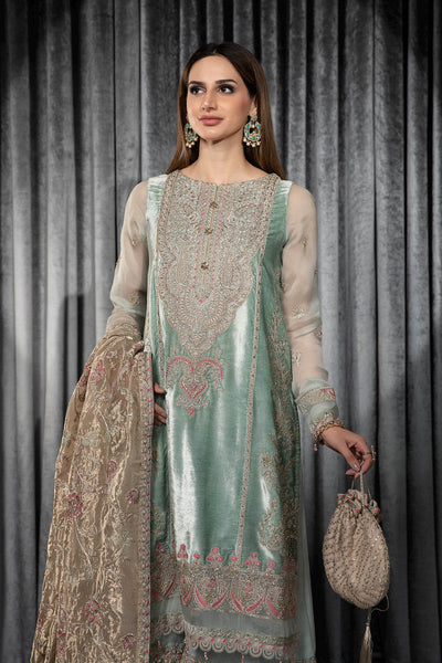 Maria B Ice Blue SF-W22-26 Formal Eid – Sara Clothes