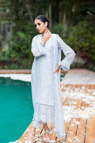 Azure Granite Grace 7 Iqra Aziz Luxe Festive Collection – Sara Clothes