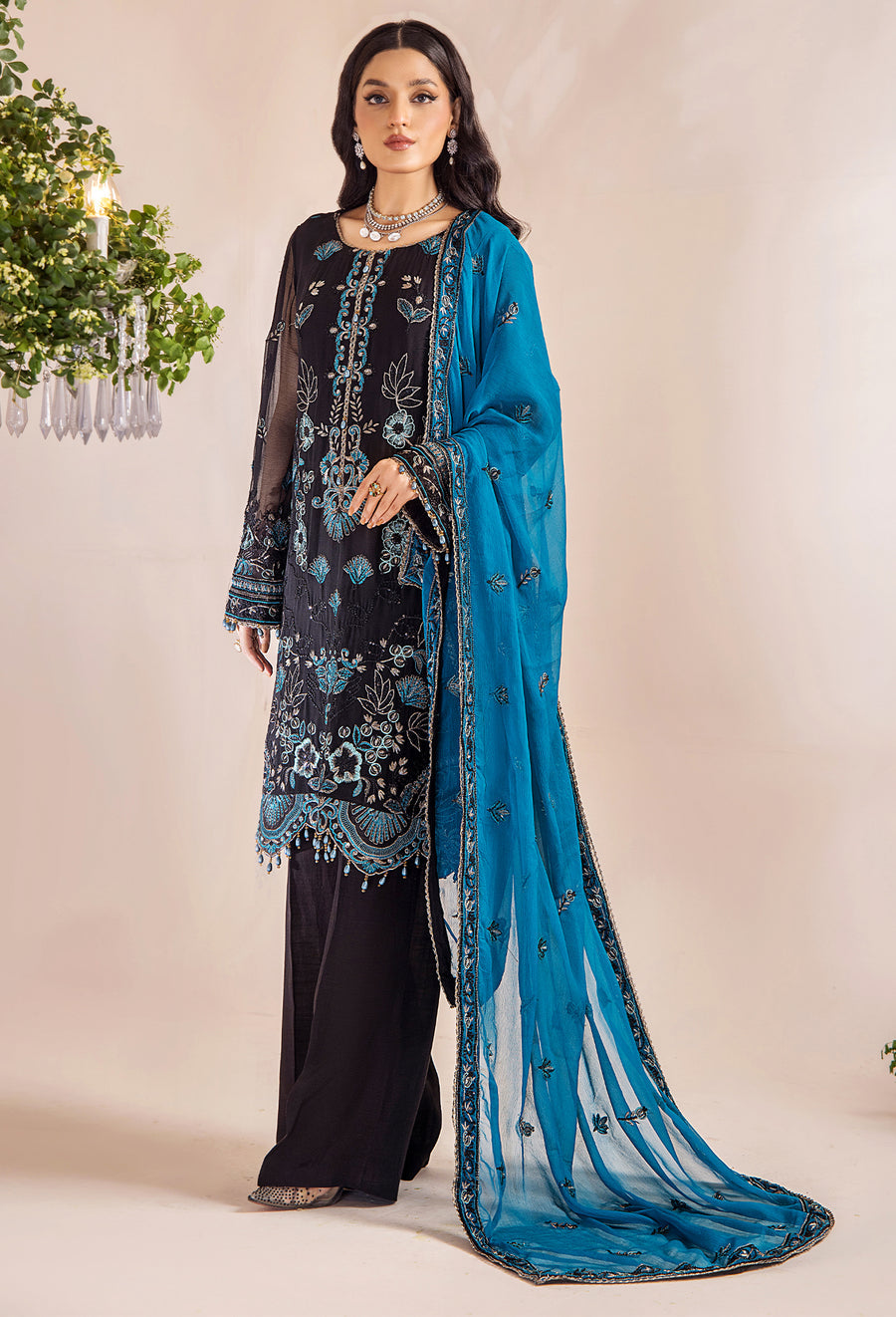 Adan Libas Design # 5340 Lueur Chiffon Collection – Sara Clothes