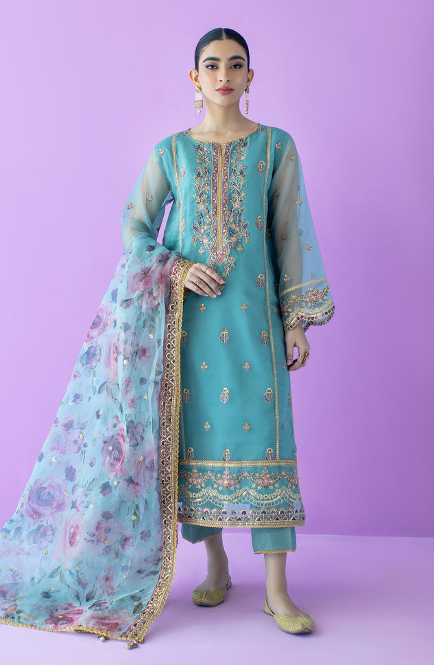Orient OTLF-23-041 SKY BLUE COTTON Festive Eid Collection Vol 2 – Sara ...