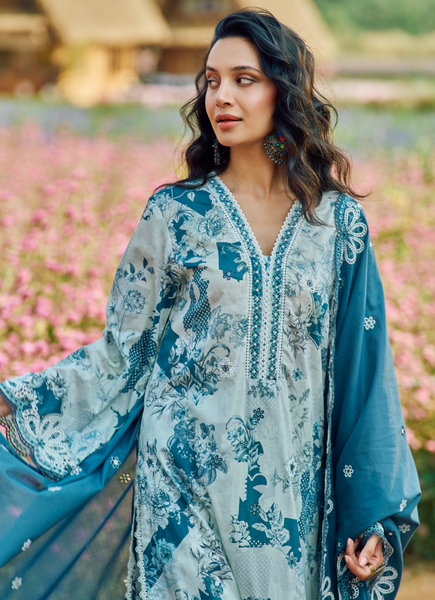 Image Samah Spring Lawn Collection 2024 – Sara Clothes
