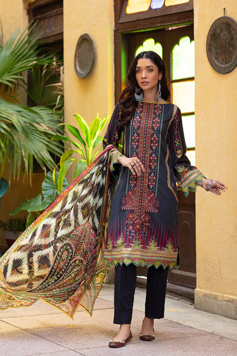 Rang Rasiya Rumi Zoya Linen Hand Embellished 2021 – Sara Clothes