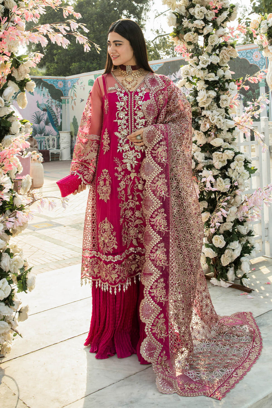 Serene Premium SB-11 Justajoo Mehram Bridal Collection – Sara Clothes