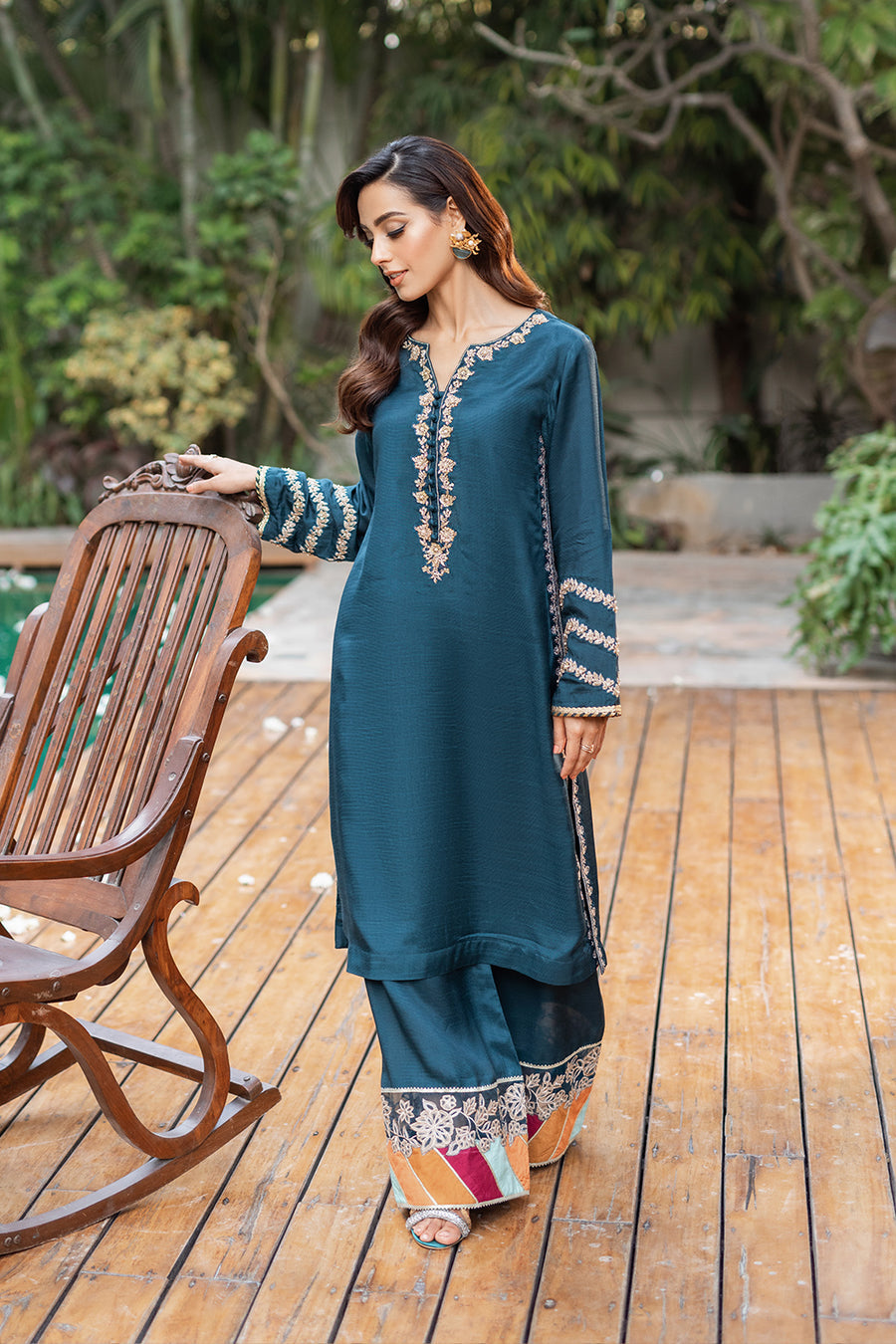 Azure Teal Temptation Diva Luxury Formals 2024 – Sara Clothes
