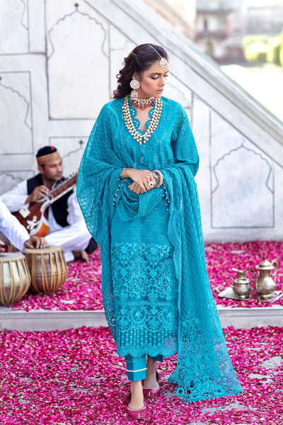 Nureh Sheesh Gulabi Sham Eid Formals 2021 – Sara Clothes