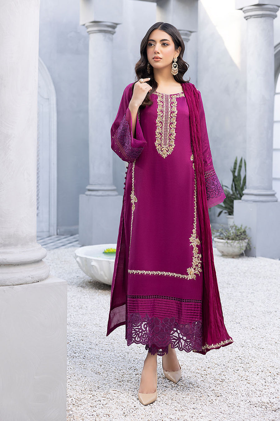 Azure Burnt Berry Vogue Premium – Sara Clothes
