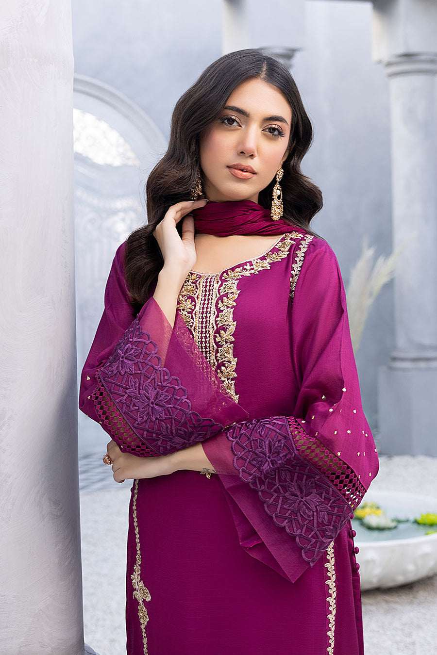 Azure Burnt Berry Vogue Premium – Sara Clothes