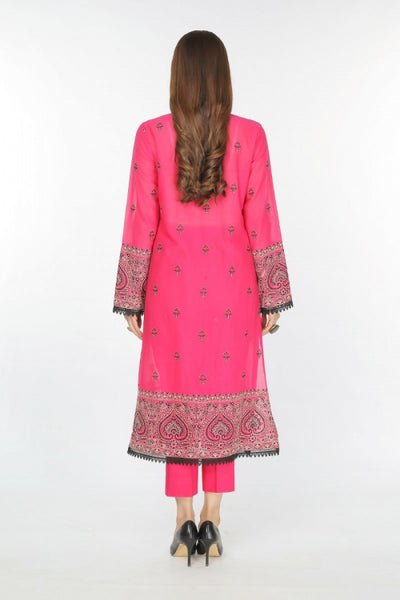 Bareeze CH4076-S-Pink Embroidered Eid Casual Collection – Sara Clothes