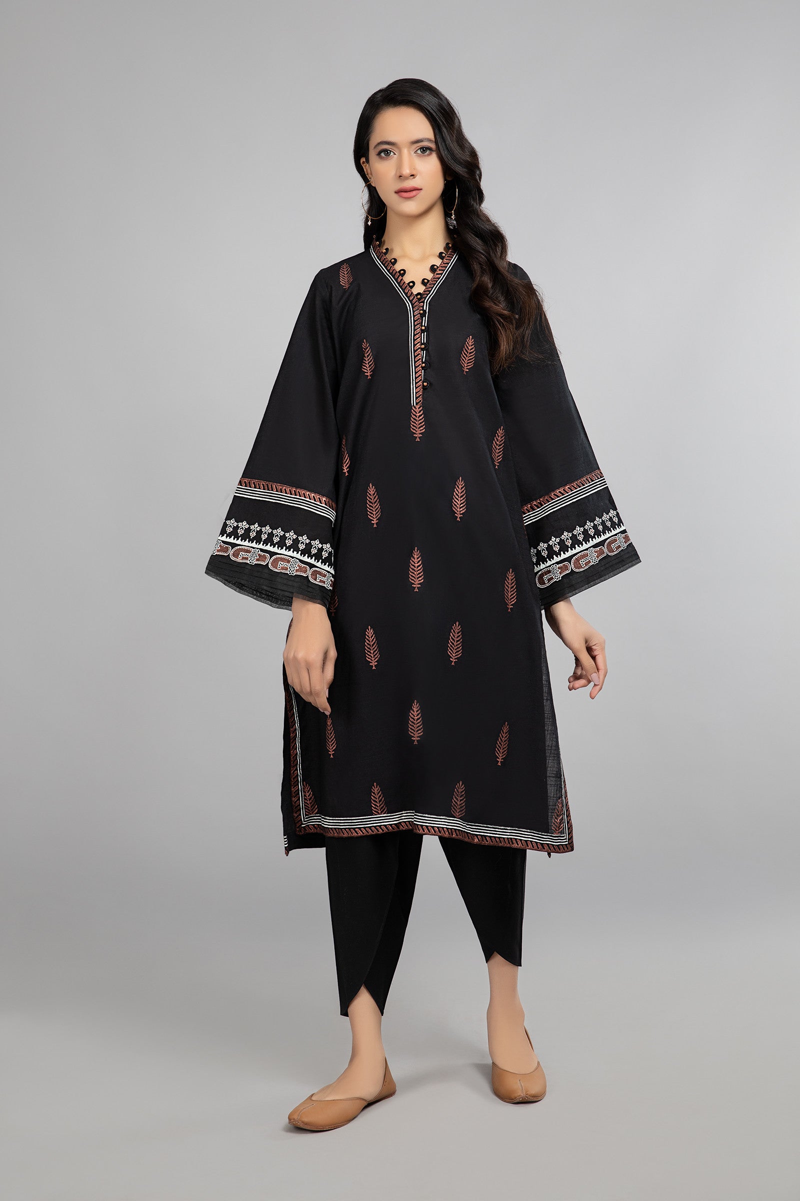 Maria B Black MB-SS21-03 Basic 2021 – Sara Clothes