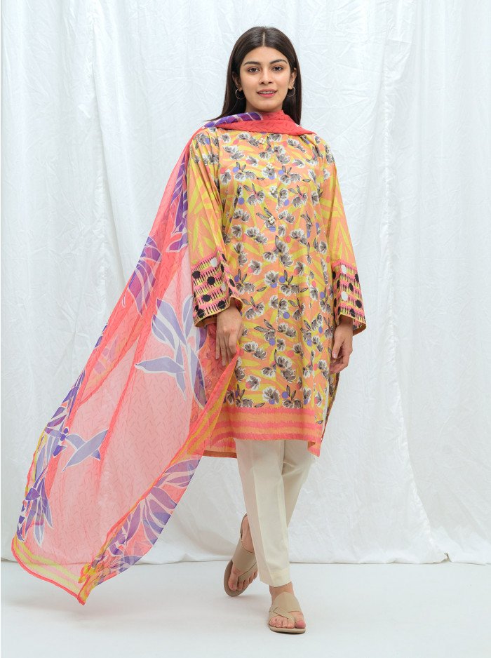 BeechTree Botanical Garden-Printed-2P Eid Edition 2021 – Sara Clothes