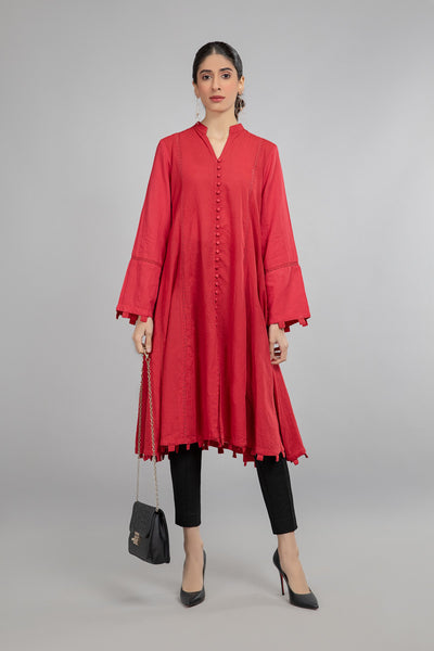 Maria B Red MB-SS21-74 Basic 2021 – Sara Clothes